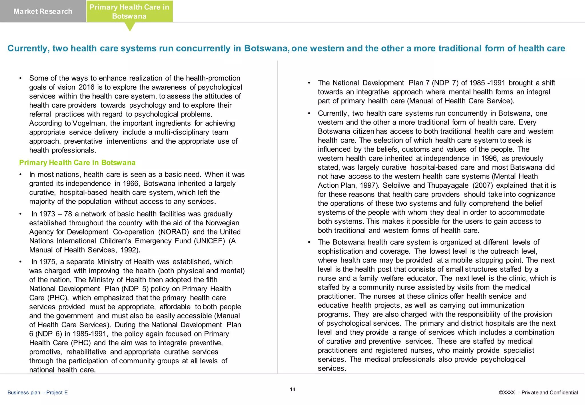 Hospital business plan sample | PDF