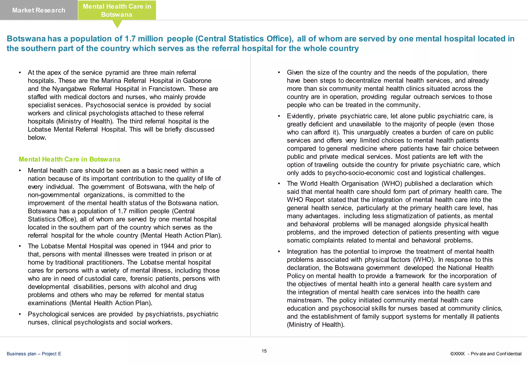 Hospital business plan sample | PDF