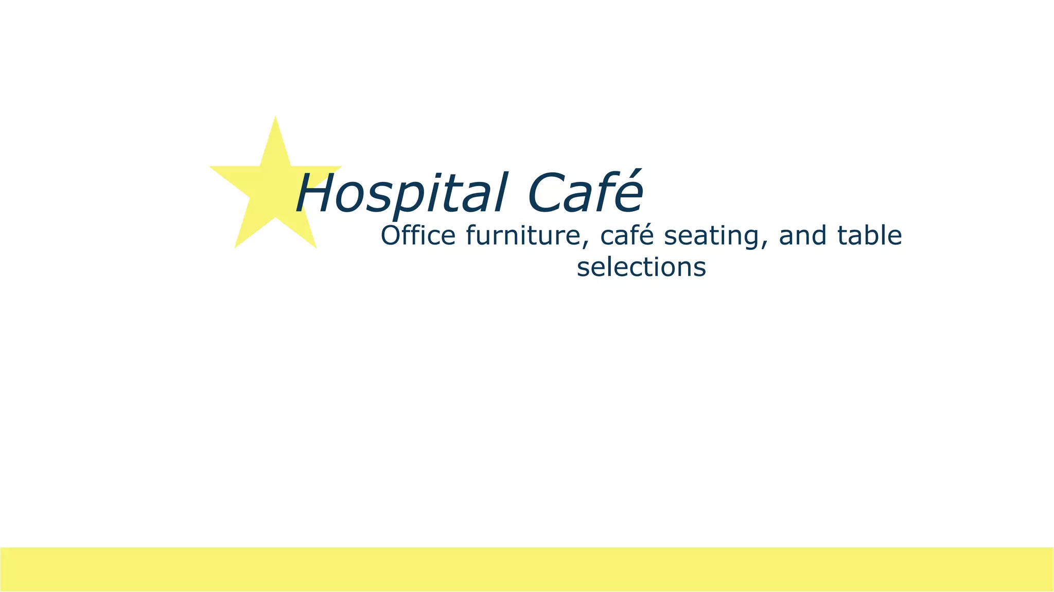 Hospital cafe presentation | PDF