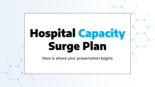 Hospital Capacity Surge Plan by Slidesgo.pptx