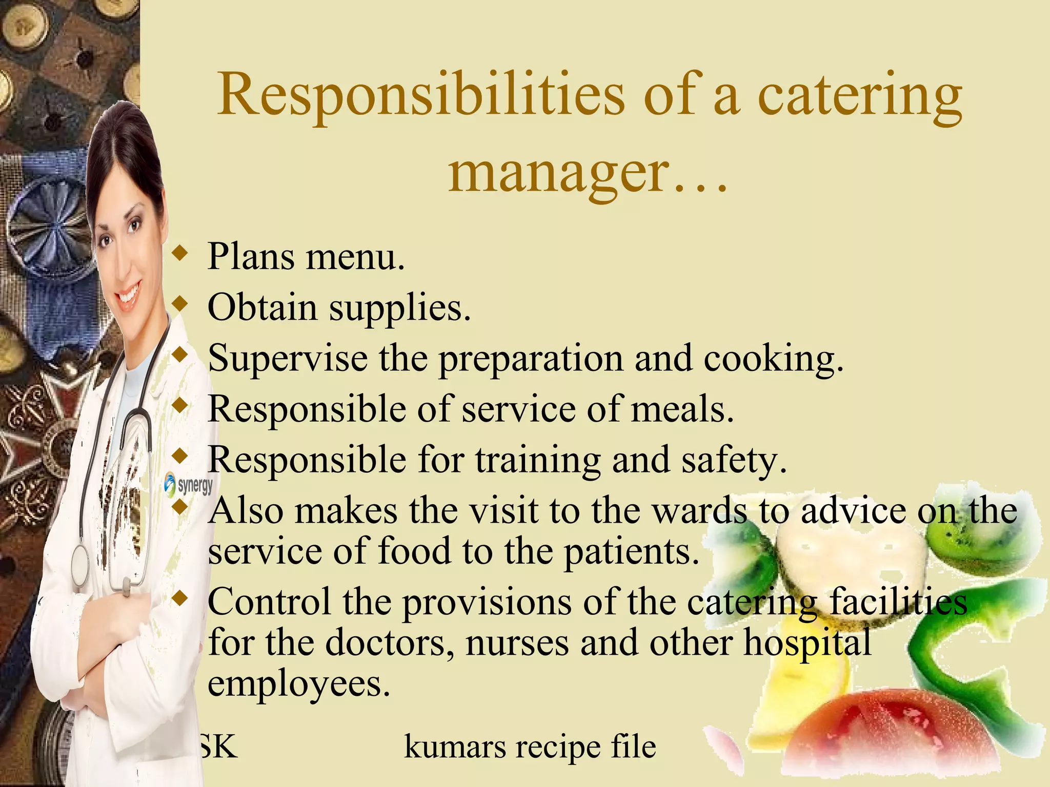 Hospital catering | PPT
