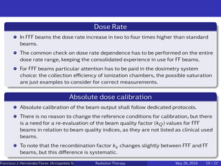 Flattening filter Free | PDF