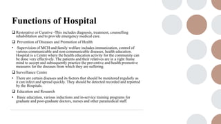 Hospital as a system | PPTX