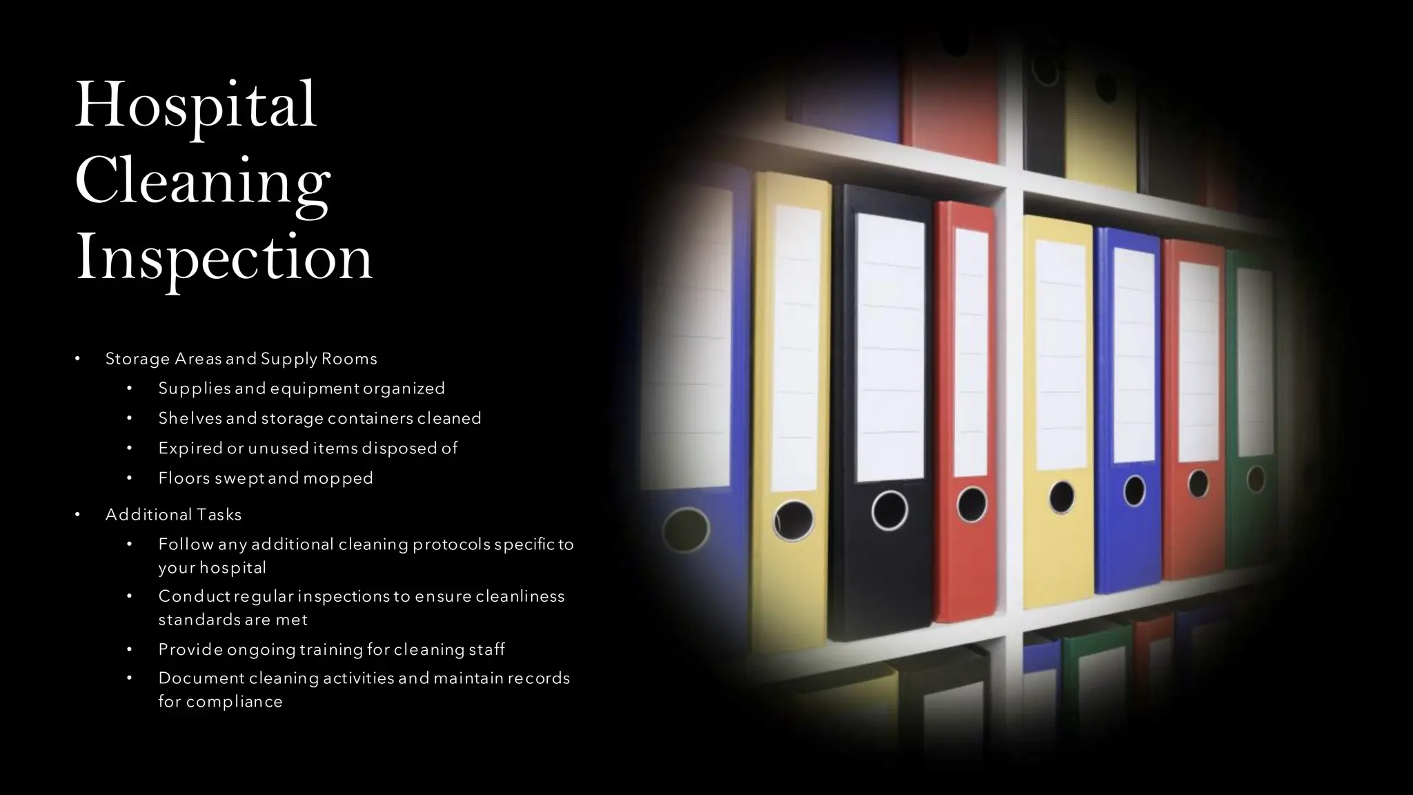 Hospital Cleaning Inspection eAuditor Audits & Inspections | PDF