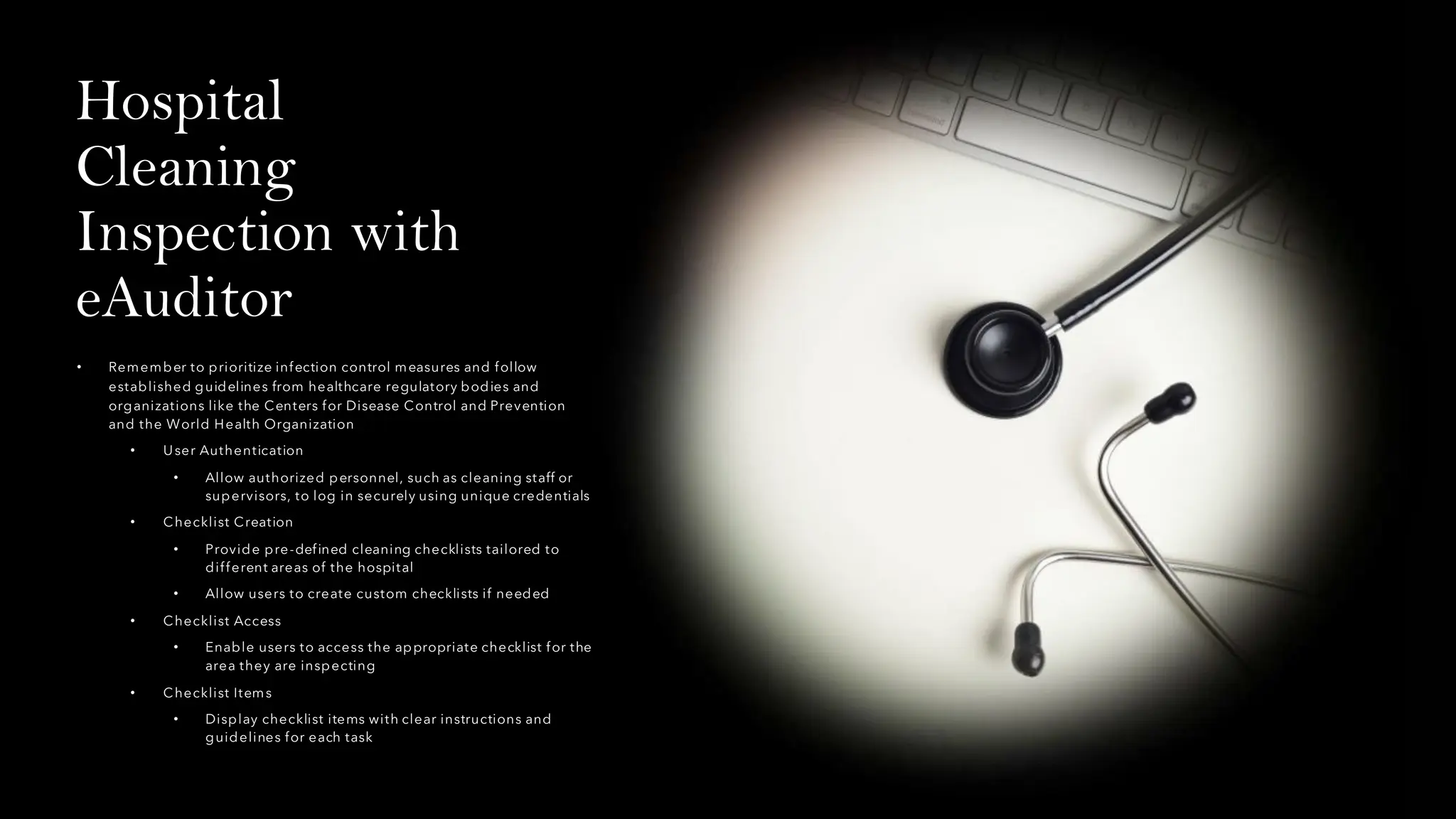 Hospital Cleaning Inspection eAuditor Audits & Inspections | PDF