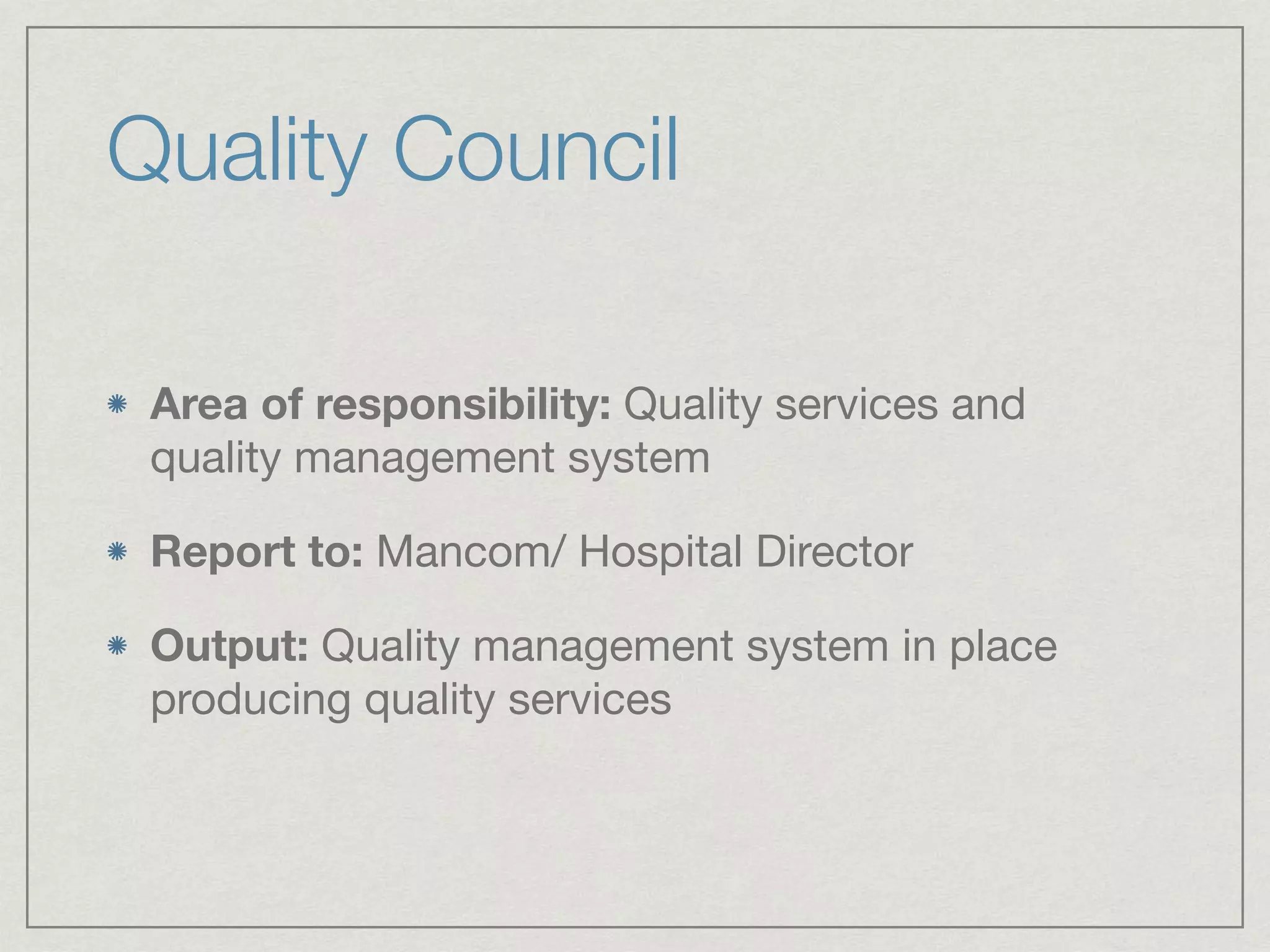 Hospital committees | PDF