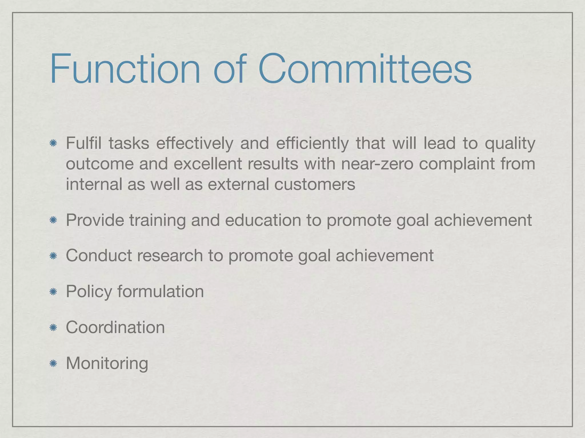 Hospital committees | PDF