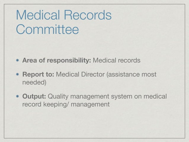 Hospital committees | PDF | Healthcare Industry | Industries