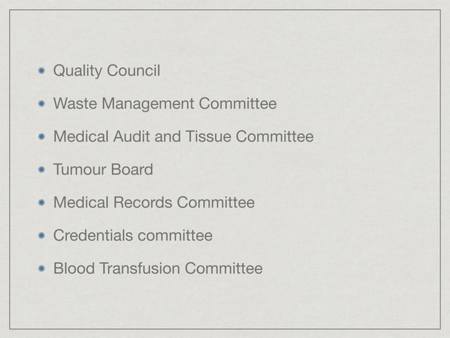 Hospital committees | PDF | Healthcare Industry | Industries
