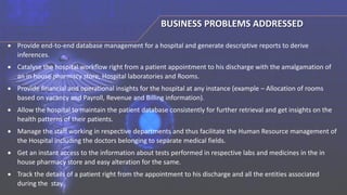 Hospital database management system (1) | PPTX
