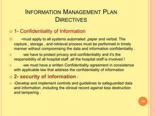 Hospital data management and its usesto enhance the uses of data. | PPT