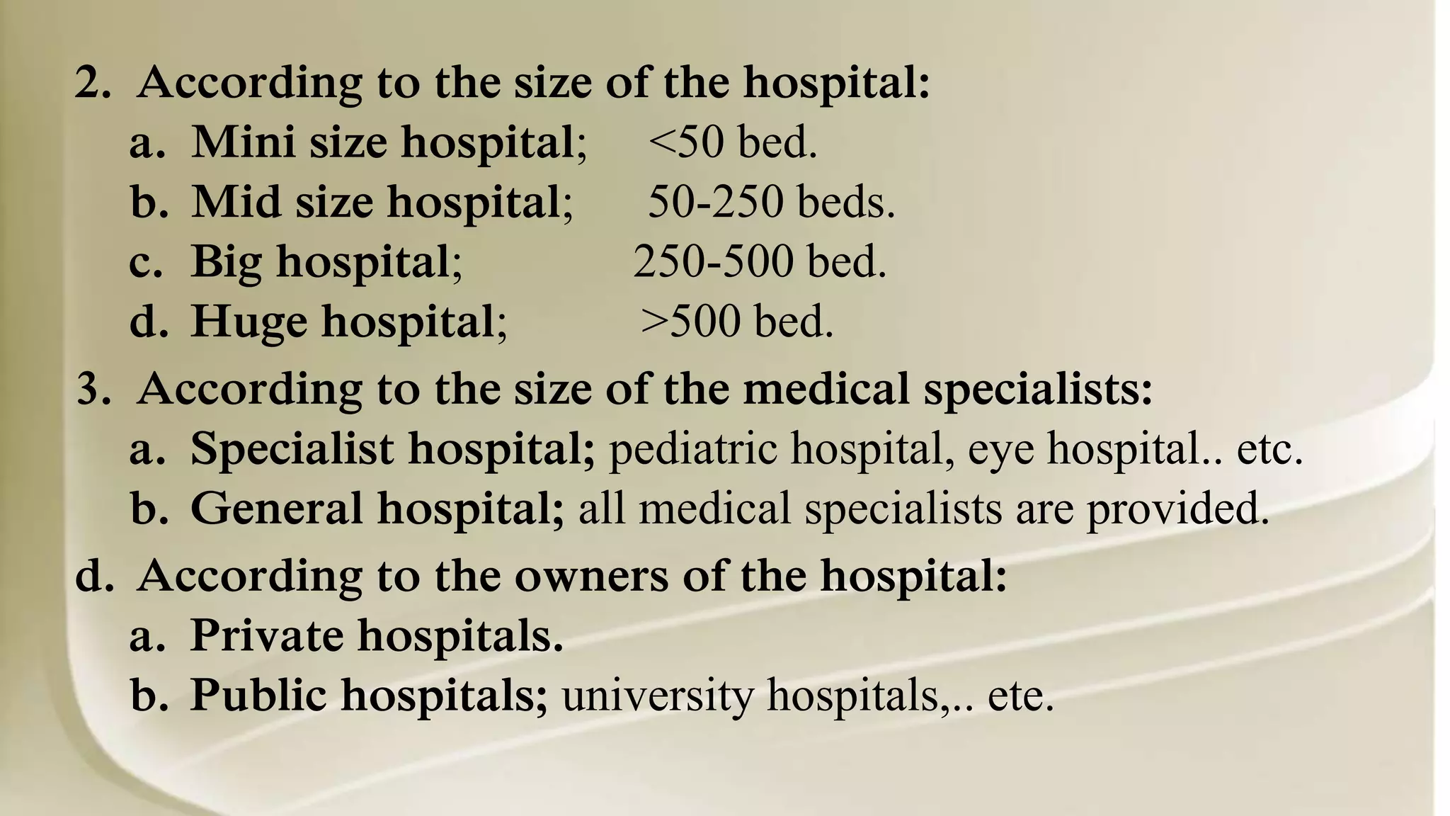 Hospital design | PPTX