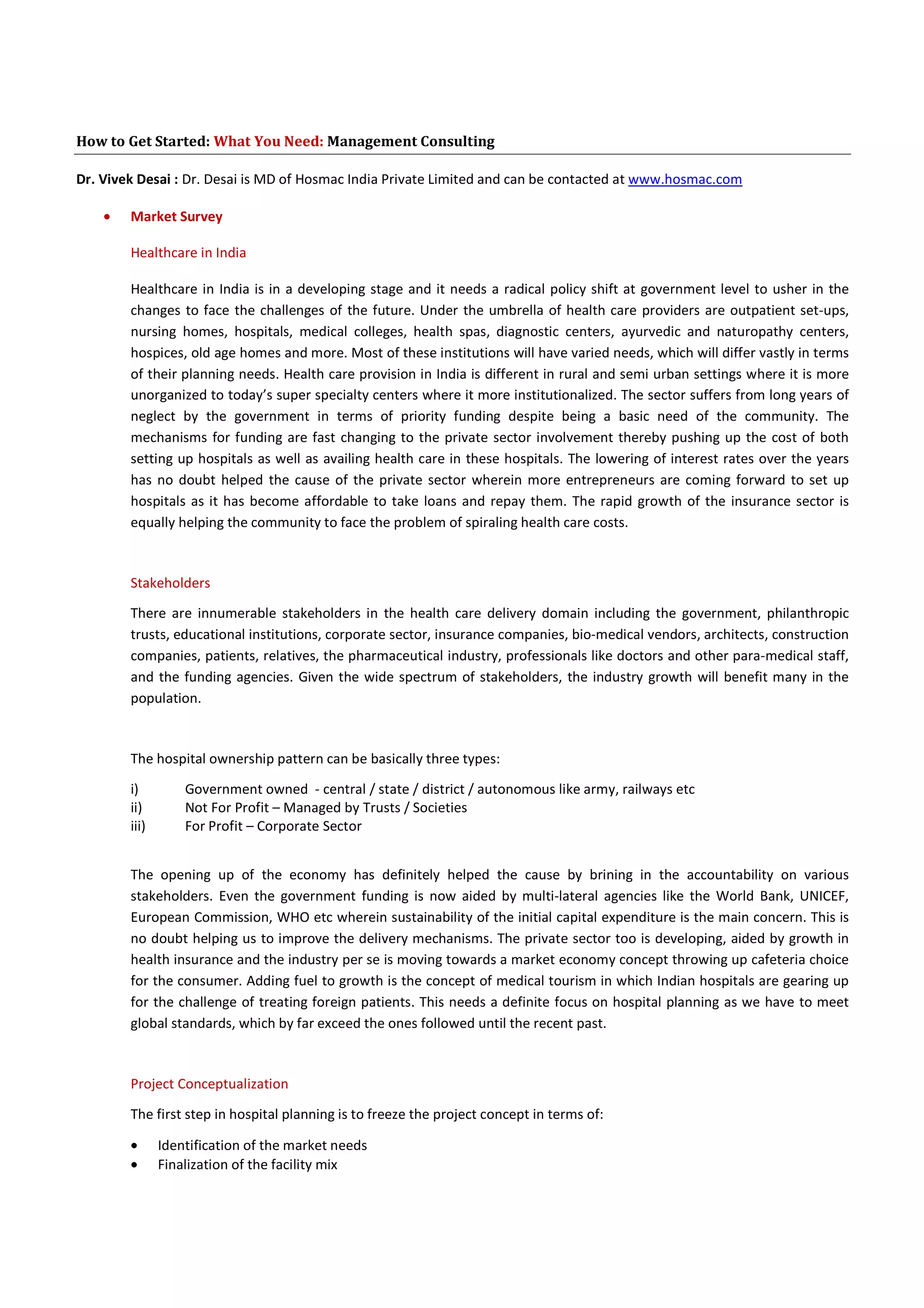 Hospital Design Guide: How to Get Started | PDF