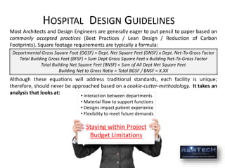 Hospital Design Guidelines | PPTX