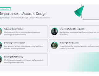 hospital design ppt.pdf how to acoustically design a hospital | PDF