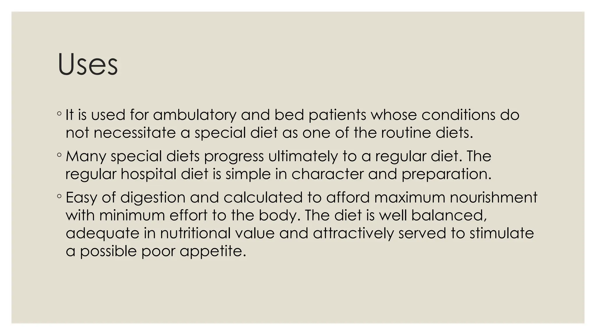 hospital diets.pptx......,............... | PPTX