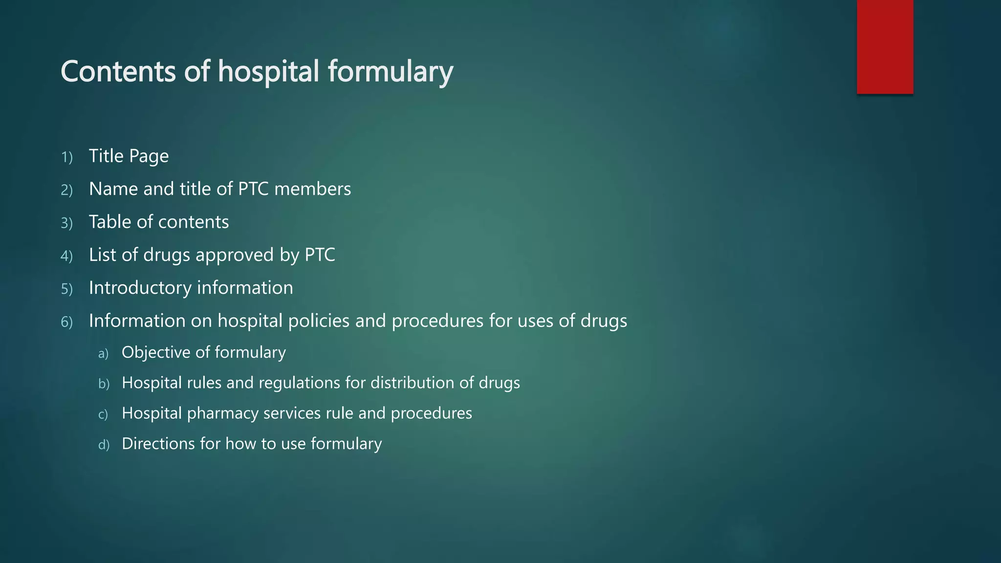 HOSPITAL DRUG POLICY.pptx