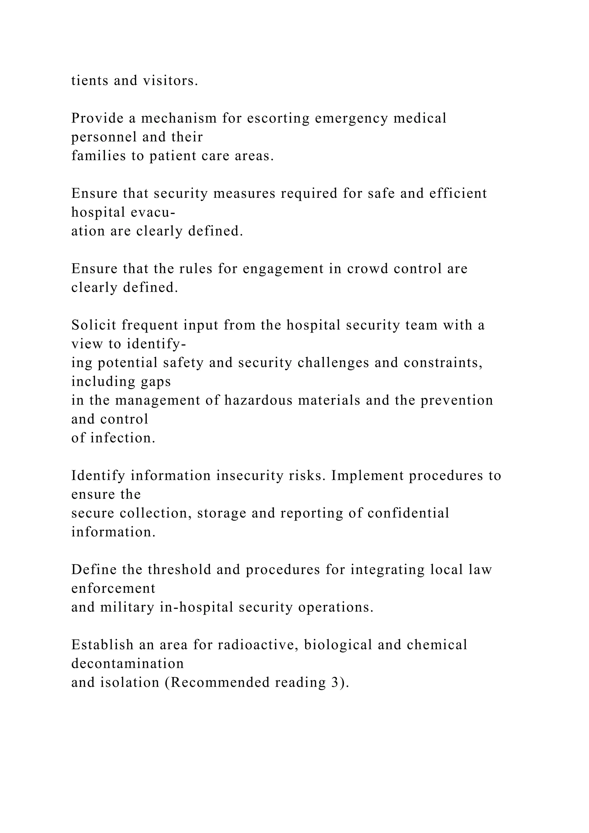Hospital emergency response checklist An all-hazards too.docx