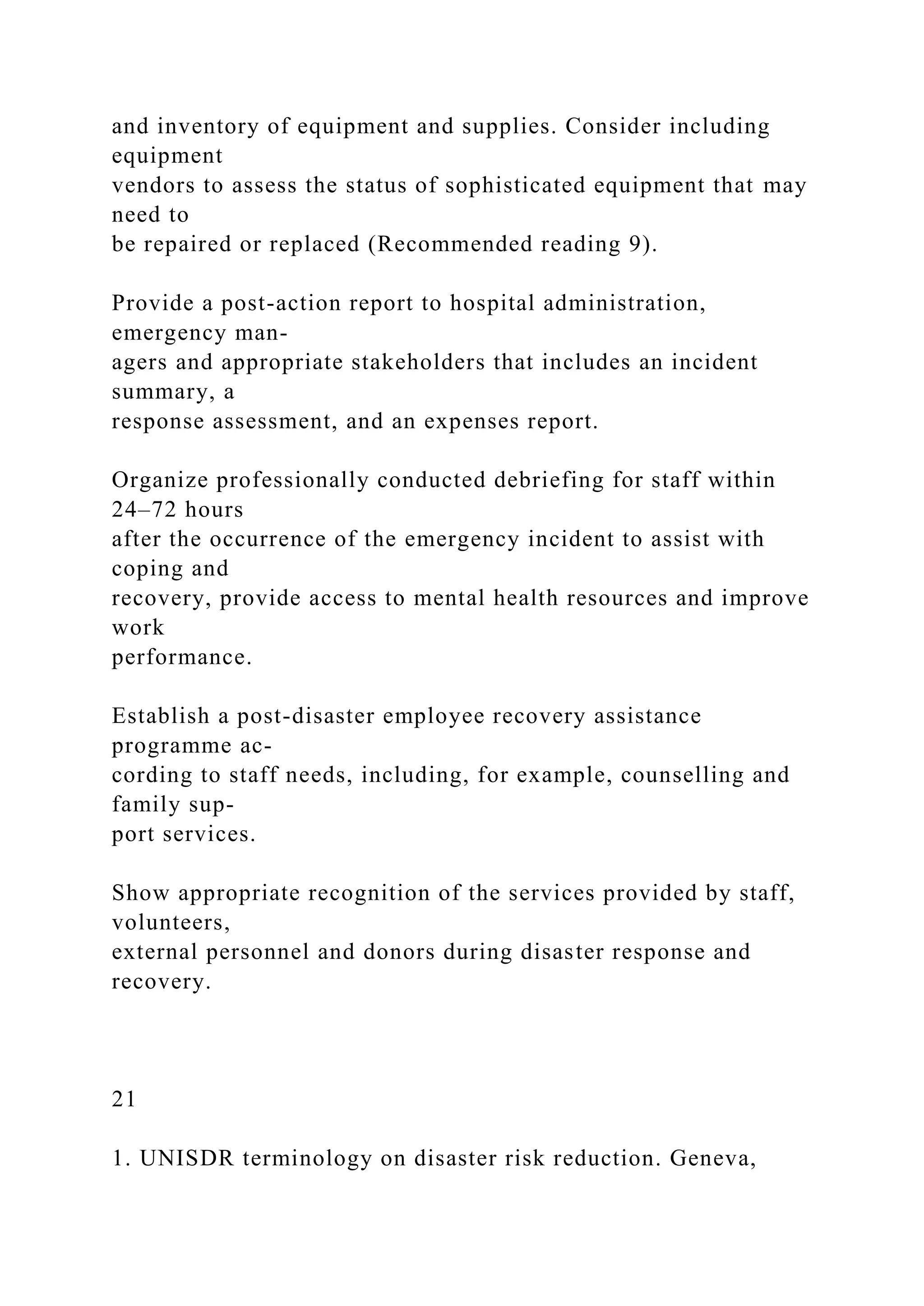 Hospital emergency response checklist An all-hazards too.docx