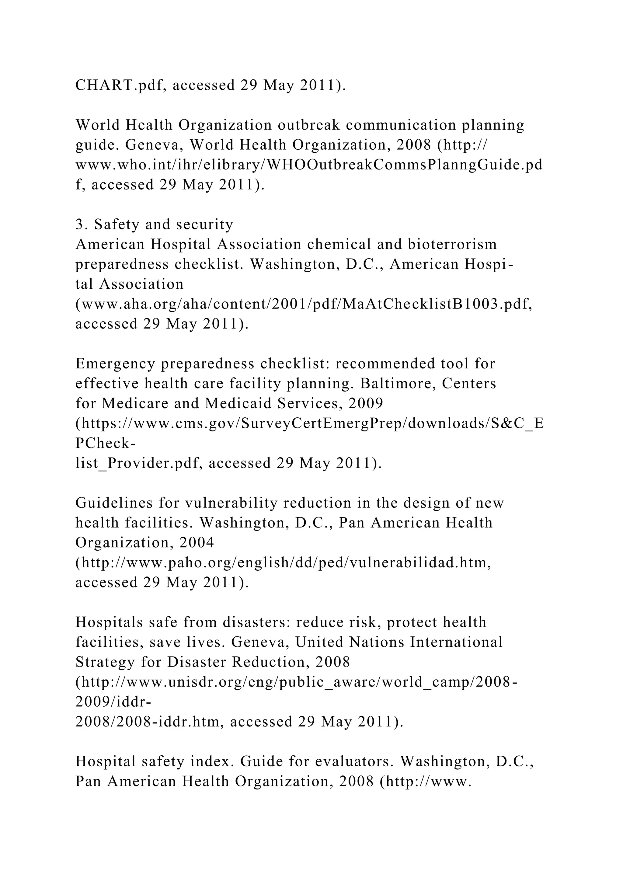 Hospital emergency response checklist An all-hazards too.docx