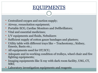Hospital emergency services | PPT