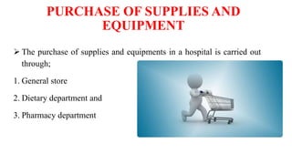 The equipments and supplies of a hospital.pptx