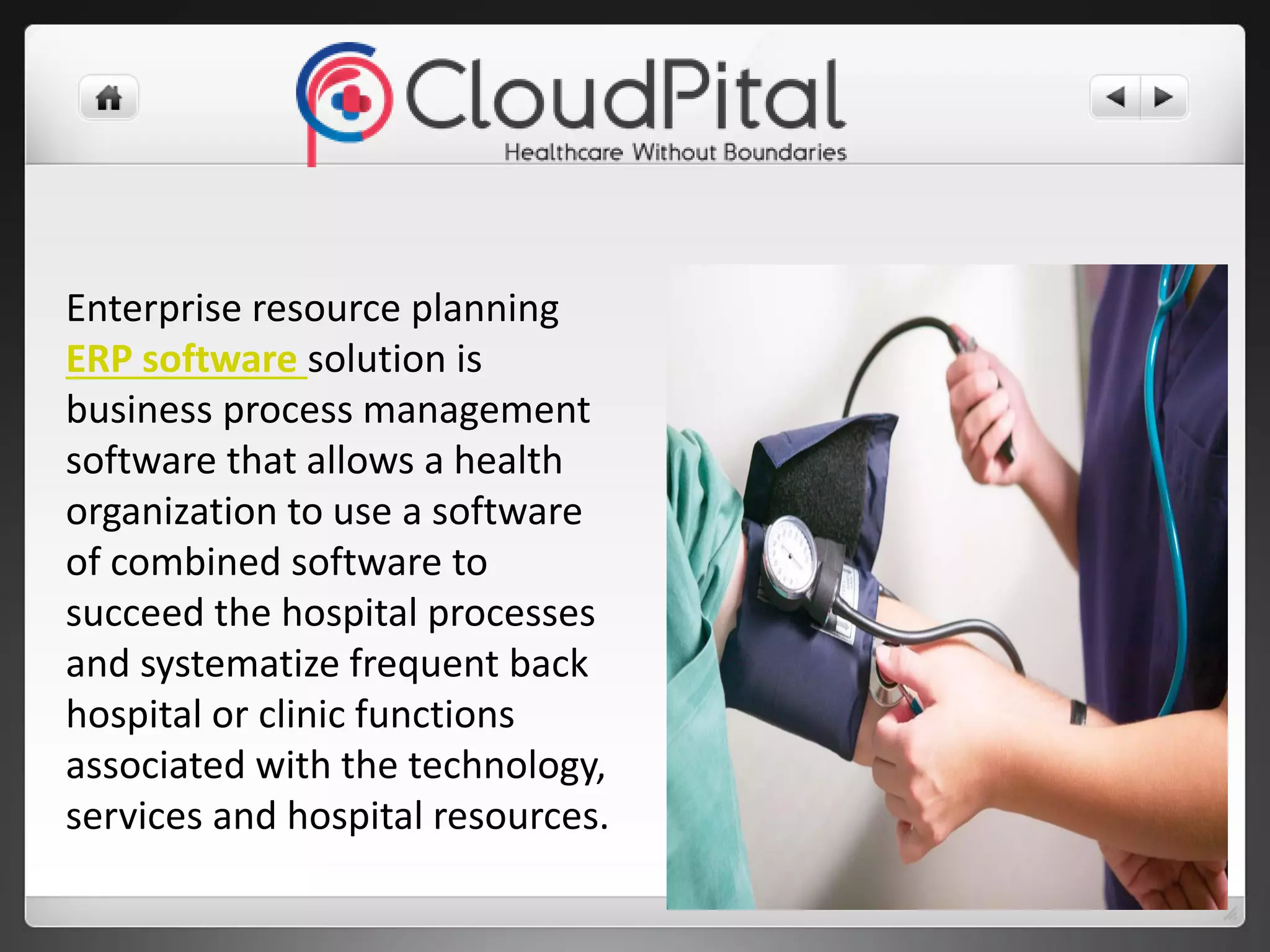 Hospital erp software | PDF