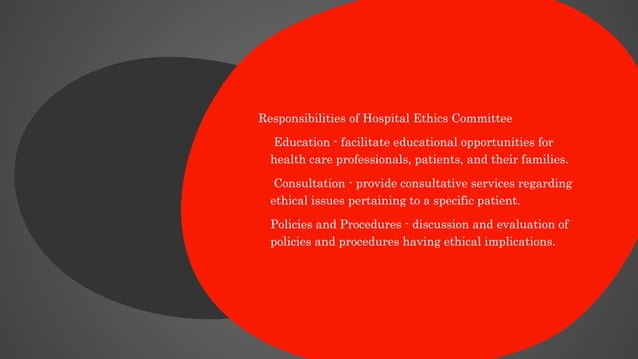 Hospital Ethics Committee.pptx | Medical Health