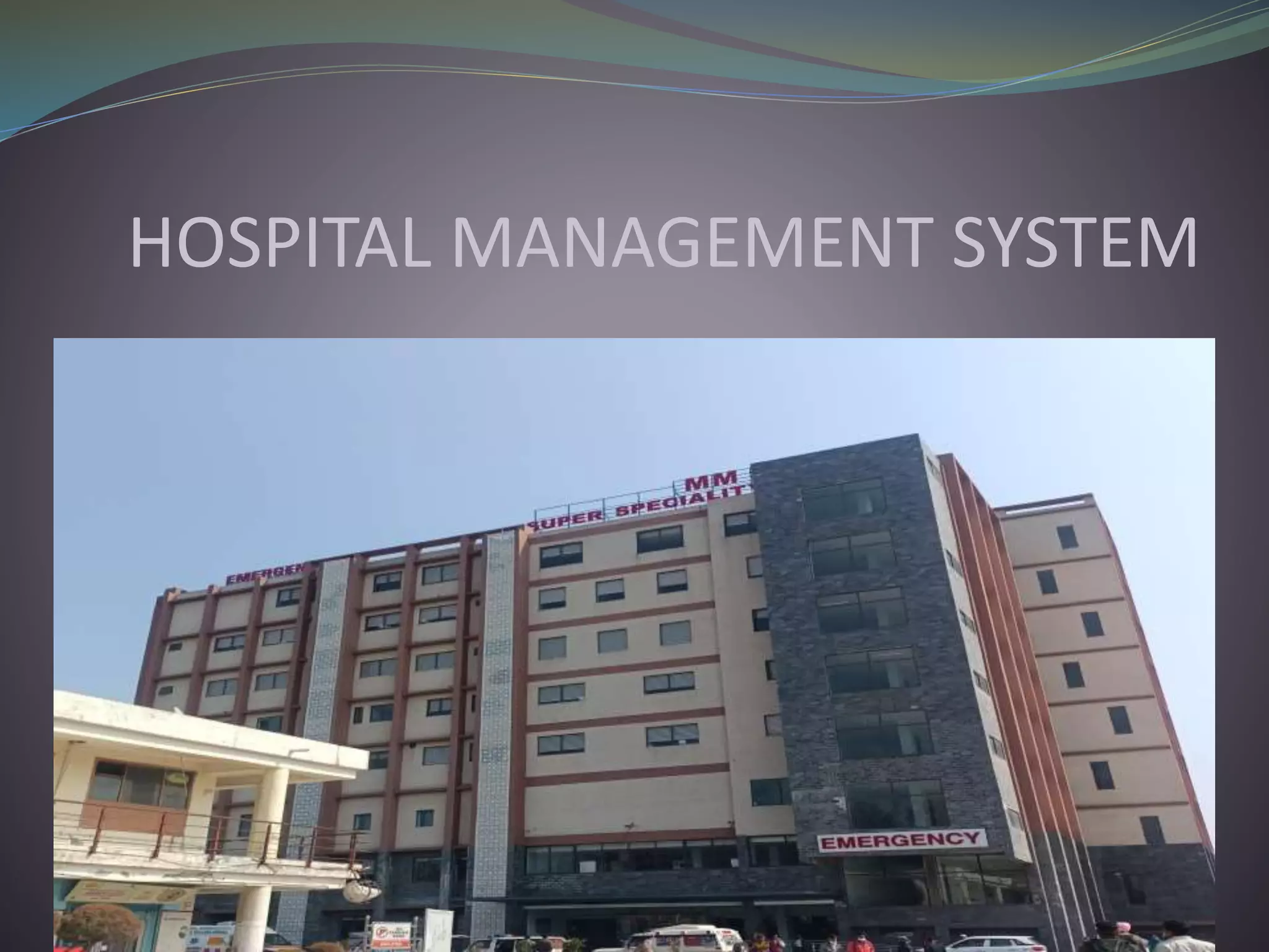 hospital management system ppt | PPTX