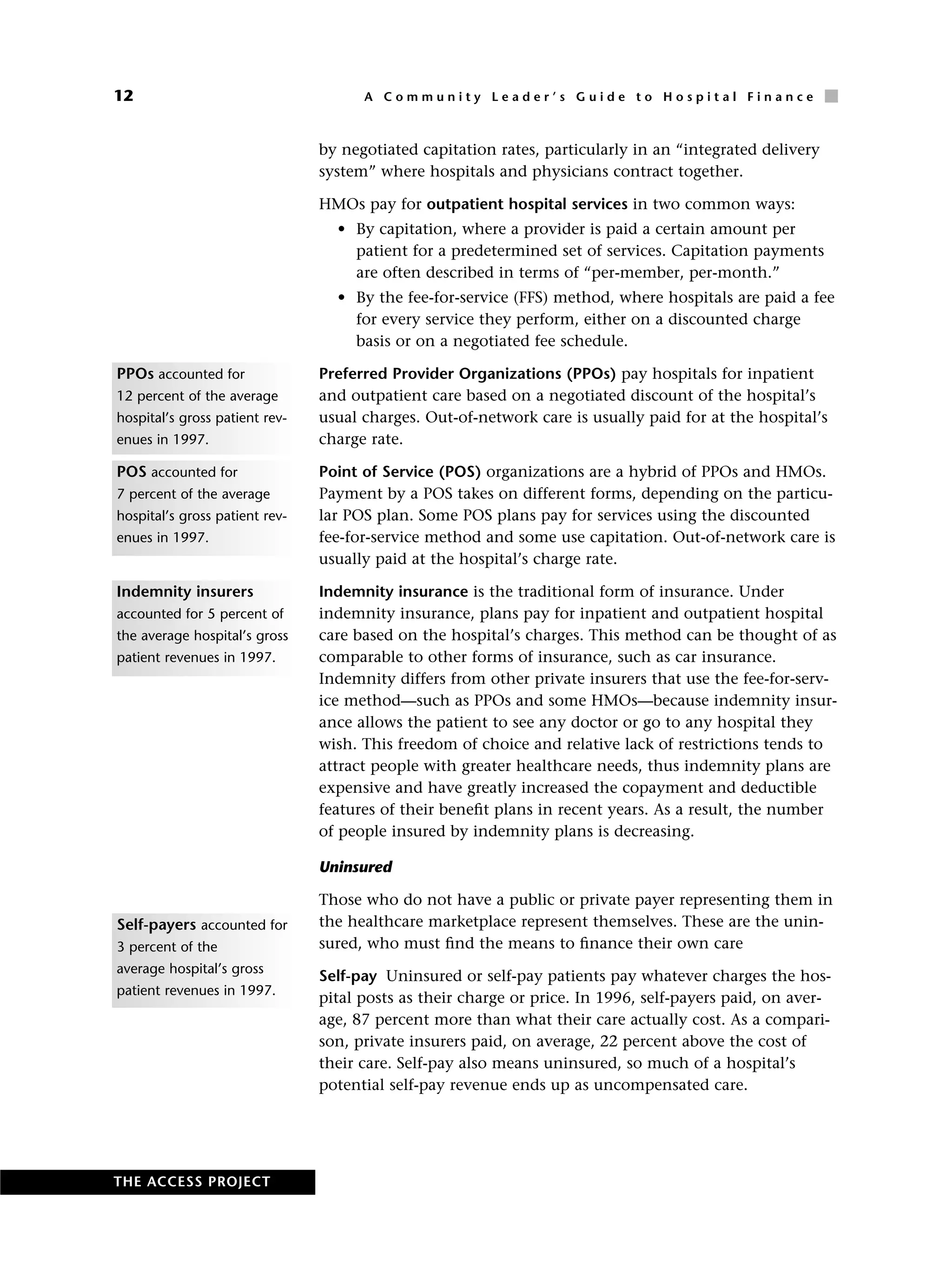 Hospital finance | PDF