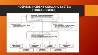 Hospital fire prevention & evacuation –who guideline | PPTX