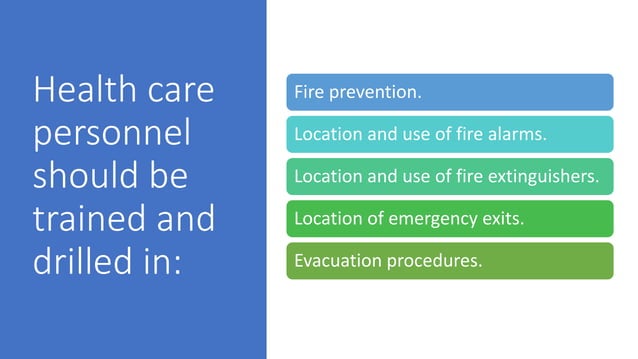 Hospital fire safety | PPTX | First Aid | Injuries