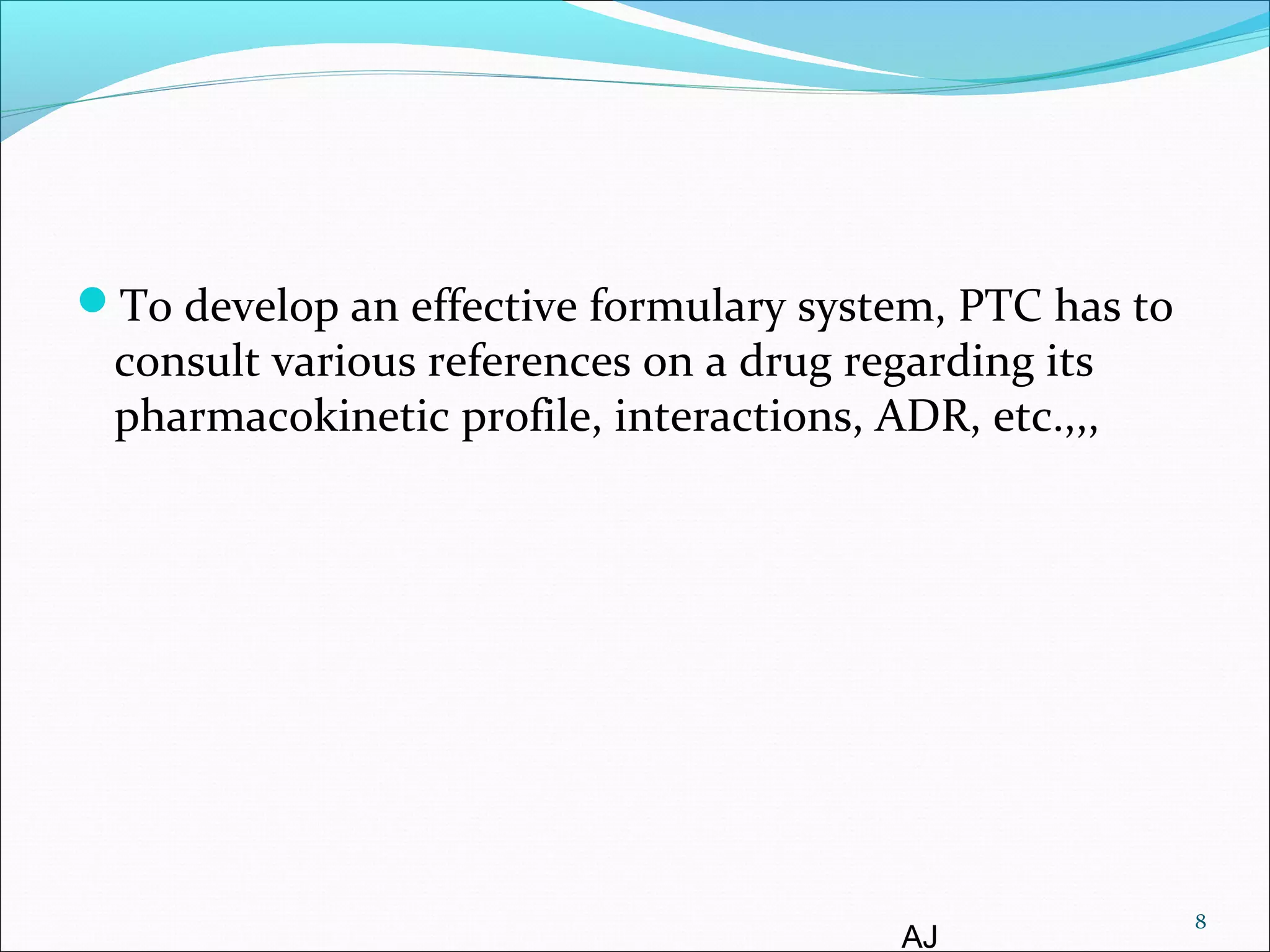 Hospital formulary | PPT