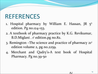 Hospital formulary | PPT