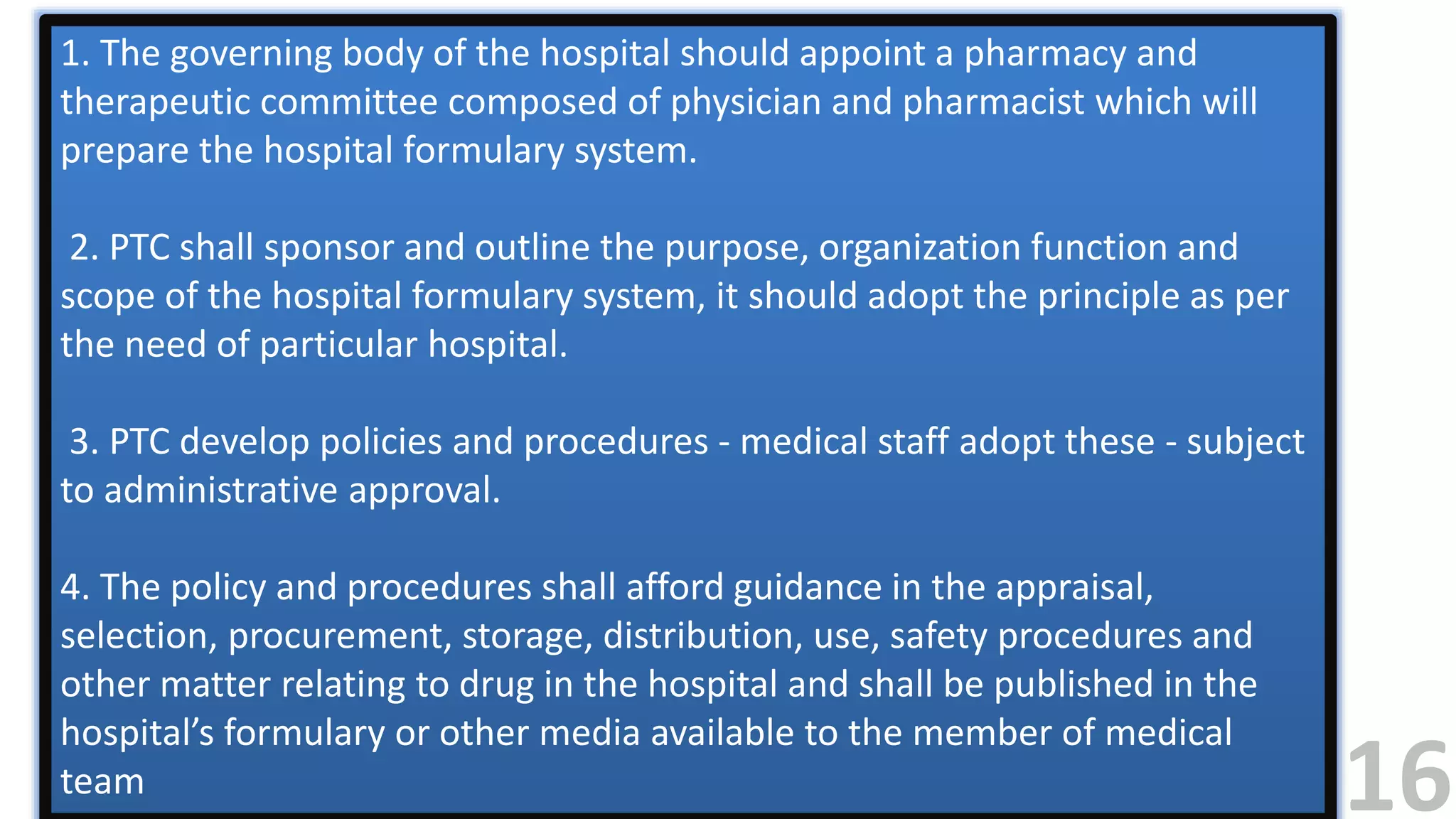 Hospital formulary | PPTX