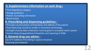 Hospital formulary | PPTX