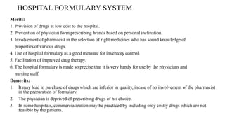 Hospital formulary | PPT