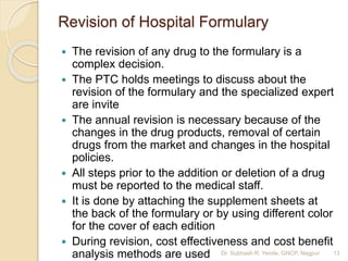 Hospital Formulary | PPTX