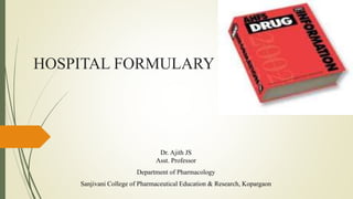 Hospital Formulary Guide | PPT
