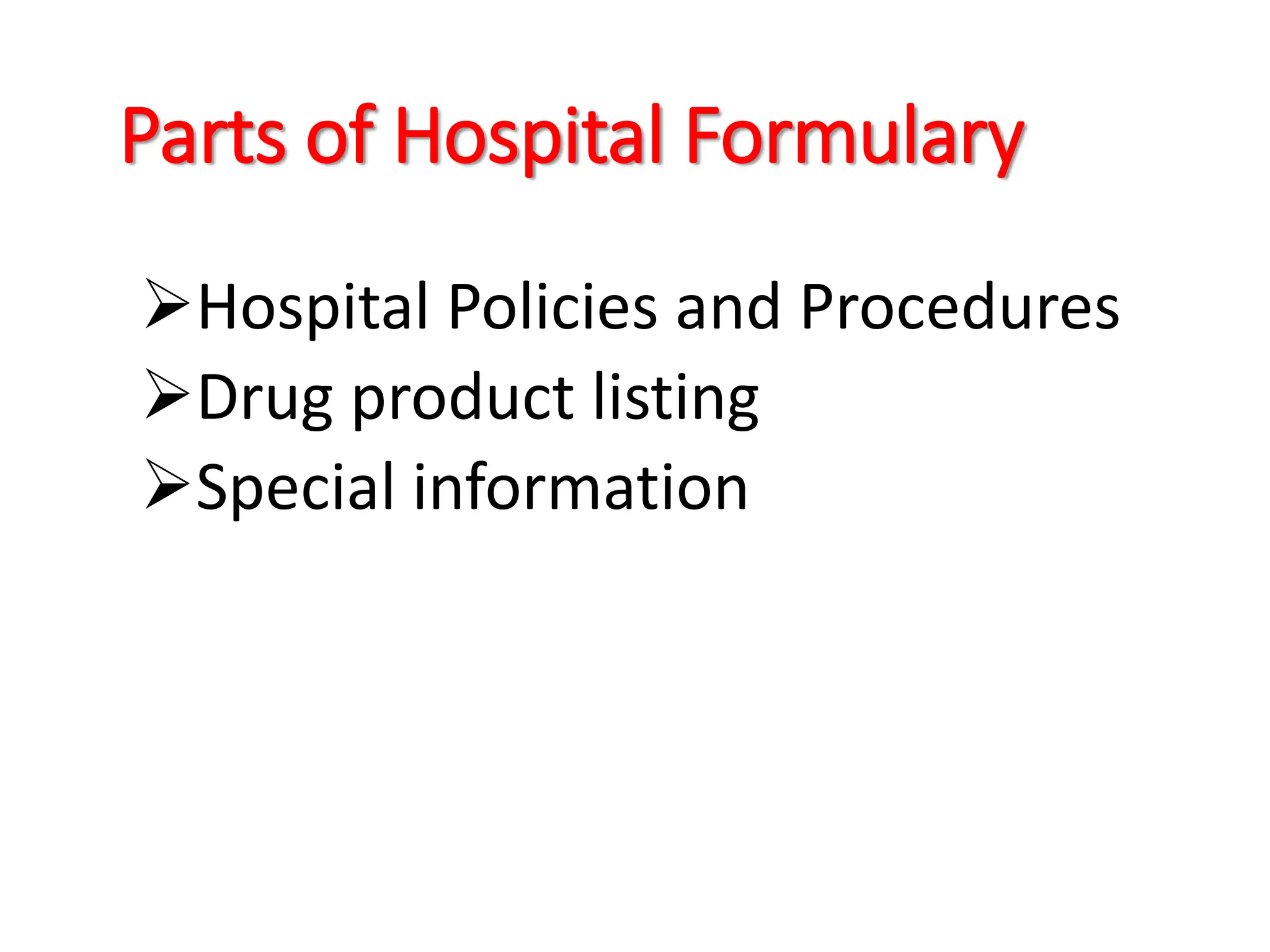Hospital Formulary.ppt