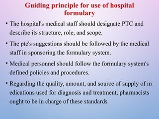Hospital Formulary. pptx | PPTX