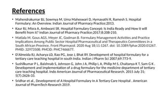 Hospital formulary development and Rational drug use | PPT