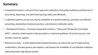Hospital formulay development by nitin.pptx
