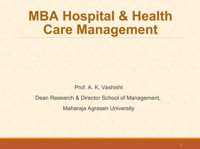 Innovative Hospital & Health Care Management.ppt