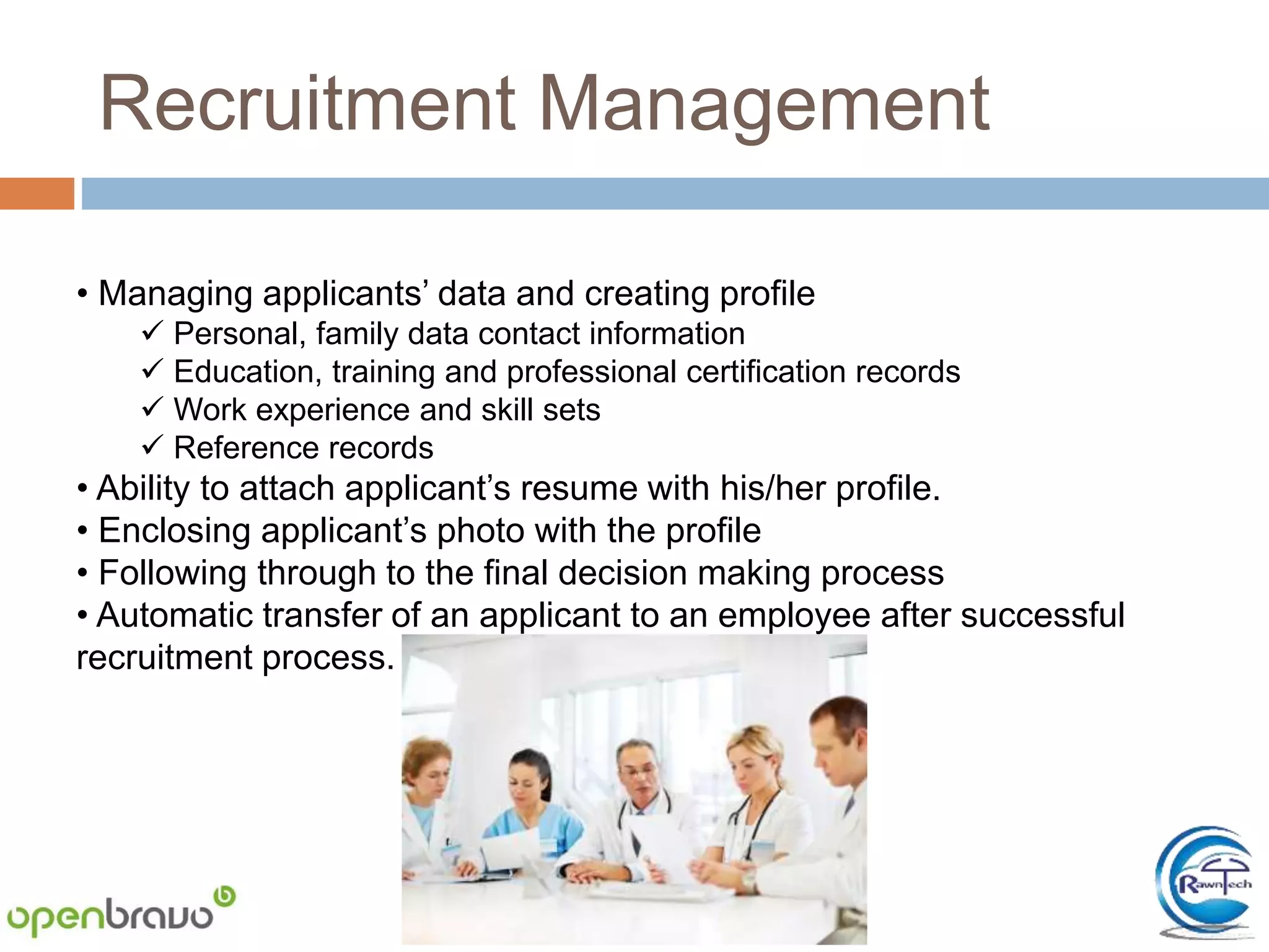 Hospital Human Resource Management System | PPTX