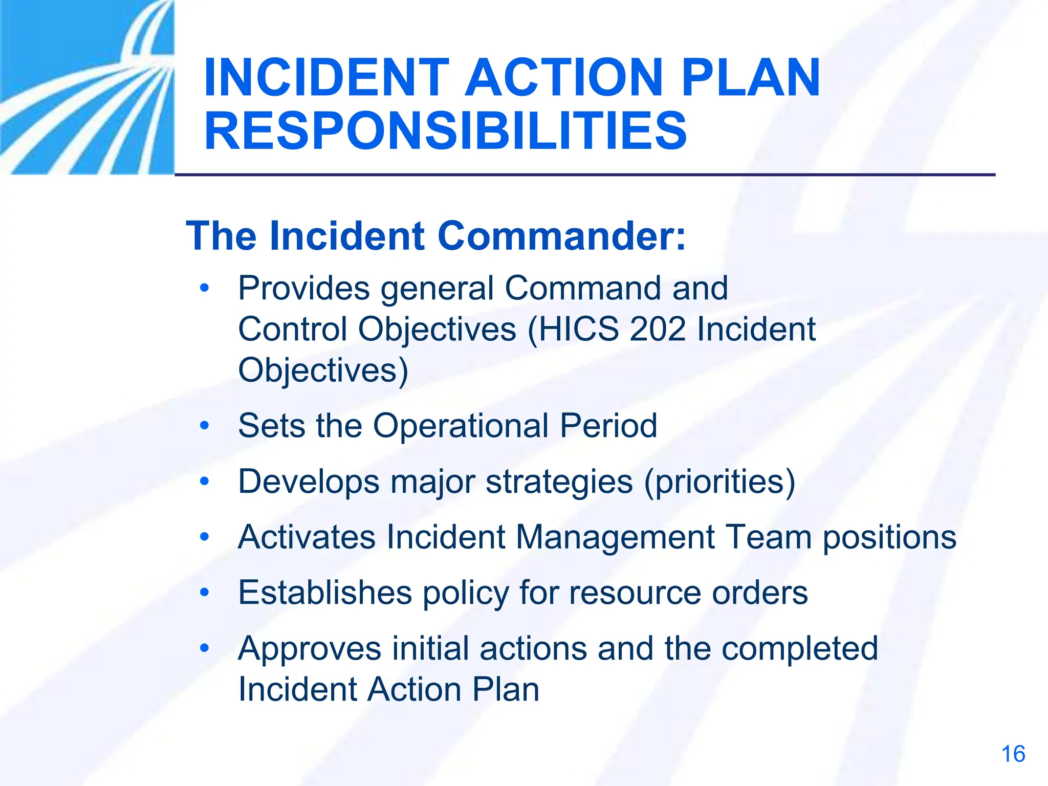 hospital incident command system PRESENTATION | PPT