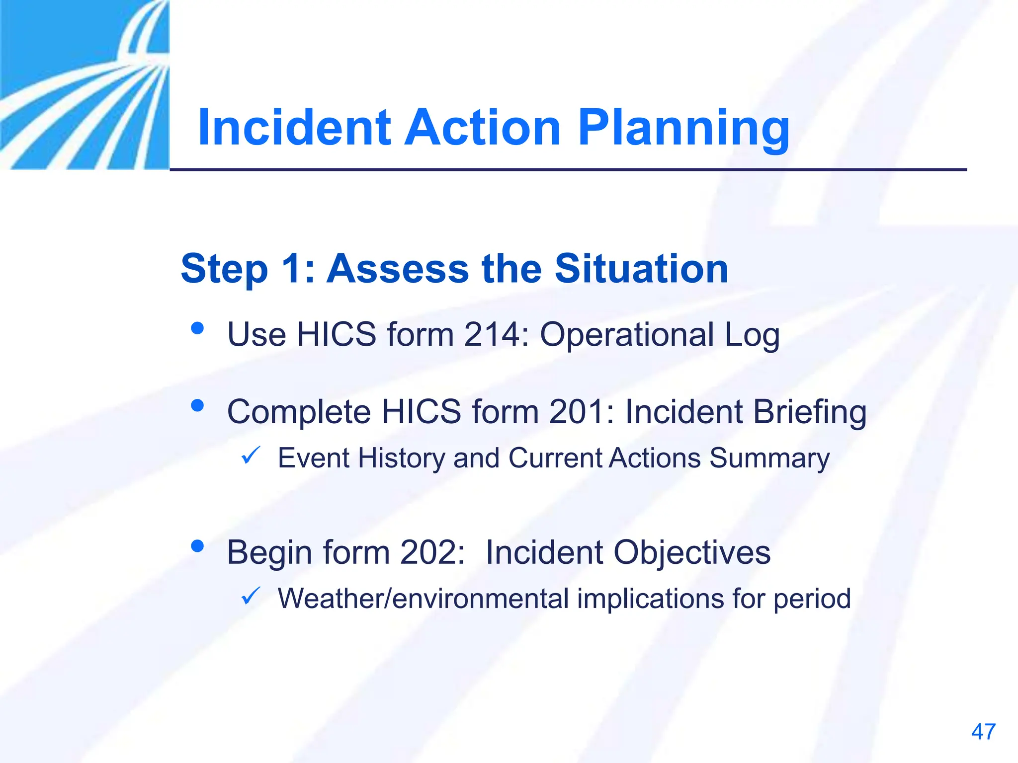 hospital incident command system PRESENTATION | PPT