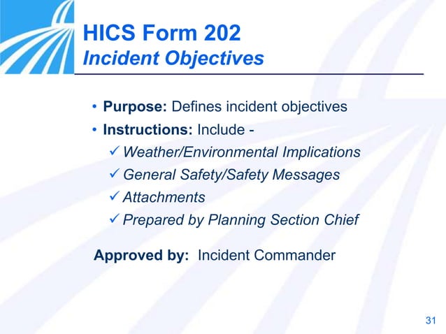 hospital incident command system PRESENTATION | PPT