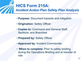hospital incident command system PRESENTATION | PPT