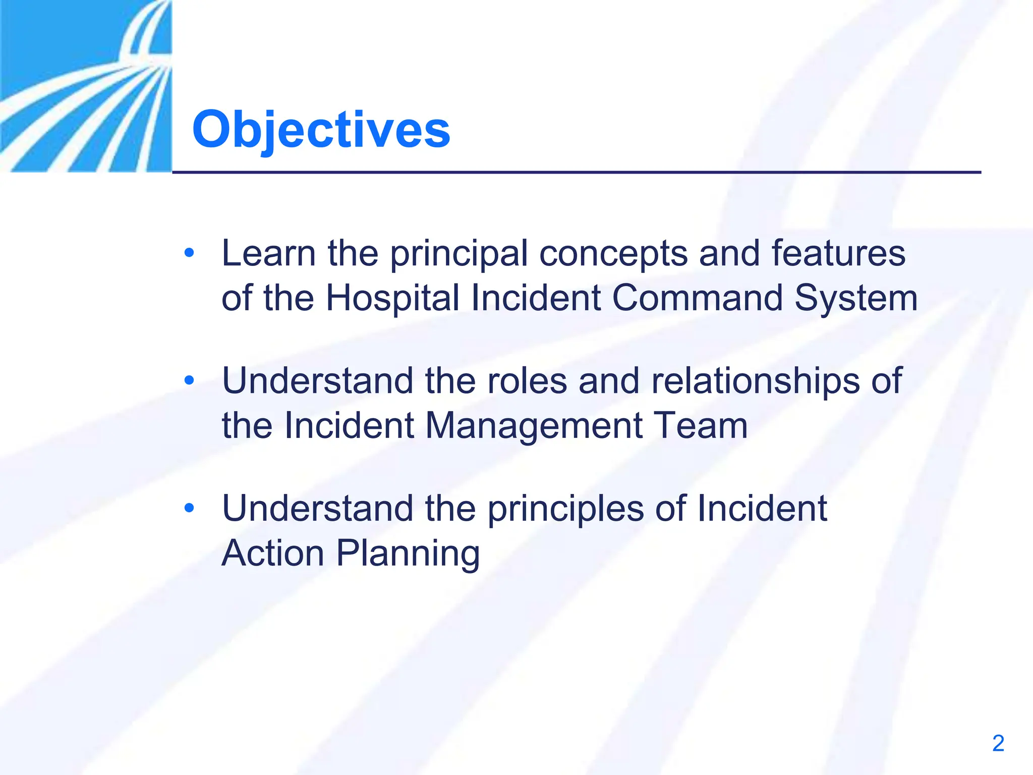 hospital incident command system JKH2.ppt